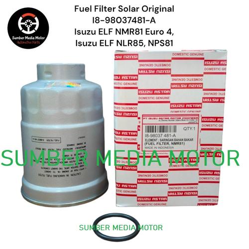 Jual Isuzu Fuel Filter Solar Original I8-98037481-A Isuzu ELF NMR81 ...