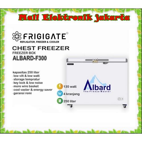 Jual CHEST FREEZER box murah daging frozen food FRIGIGATE CFR-300 murah ...