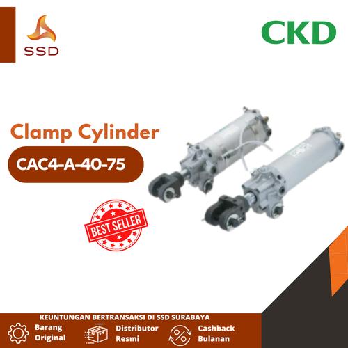 Jual CKD Clamp Cylinder Single Rod CAC4-A-40-75 - Kota Surabaya - SSD ...