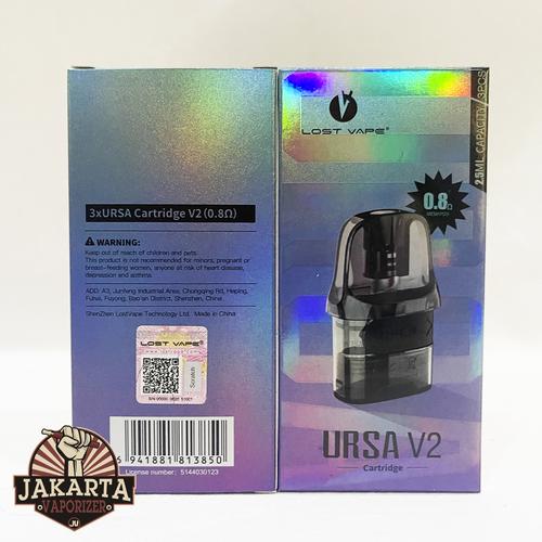 Jual [CARTRIDGE] URSA V2 POD CARTRIDGE REPLACEMENT BY LOST VAPE - V2 0. ...