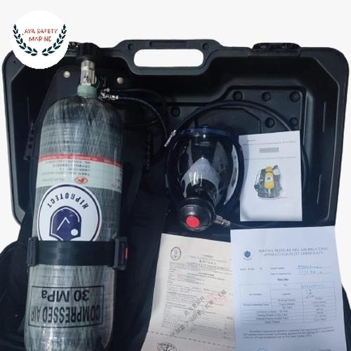 Jual scba breathing apparatus 6,8L hiprotect carbone composite 6.8 ...
