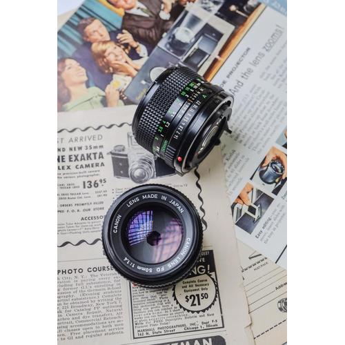 Jual Lensa Manual Canon New FD 50mm f1.4 Super Mulus Normal - Kab ...