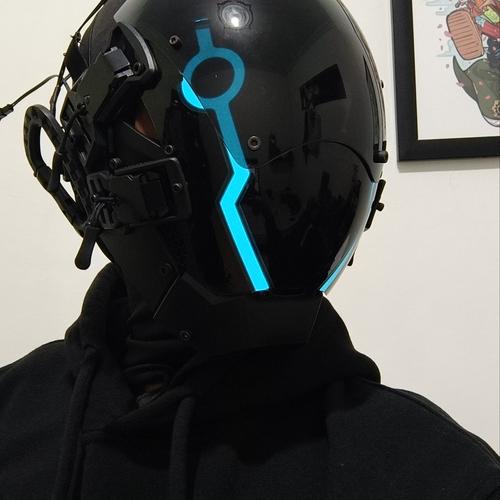 Jual kl tron cyberpunk mask helmet cosplay (PO) - Kota Tangerang - RDYD ...