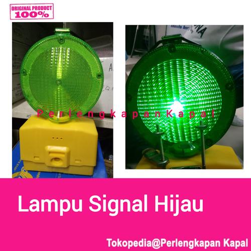 Jual Lampu signal hijau/ Road Light Green /Lampu pertanda marka jalan ...
