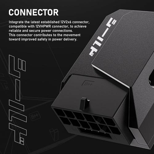 Jual EZDIY-FAB 12VHPWR 90° Alumunium GPU Adaptor - Standard Reverse STD ...