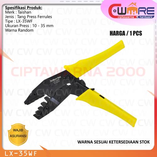 Jual Tang Crimping Ferrules Tool Press Kabel Skun 10 - 35 mm LX-35WF ...