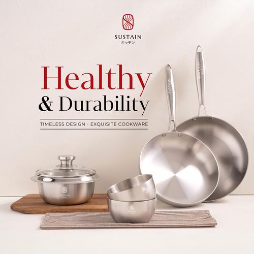 Jual Sustain Stainless Steel Clay Pot / Soup Pot Panci Stainless SUS304 ...