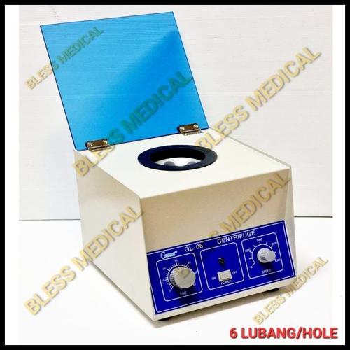 Jual Alat Laboratorium Centrifuge Rotator Sentrifuse 6 Lubang / Hole Gl ...