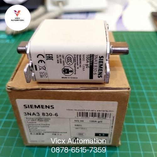 Jual Siemens LV HRC Fuse Link 3NA3 830-6 NH00 120kA 100A gG 690Vac ...