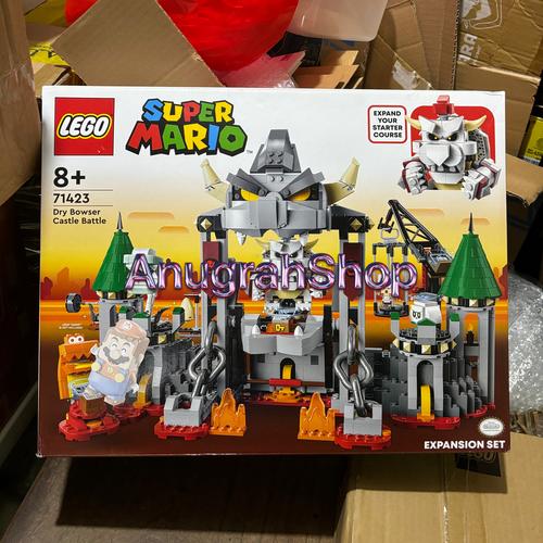 Jual LEGO 71423 SUPER MARIO Dry Bowser Castle Battle - Jakarta Utara ...