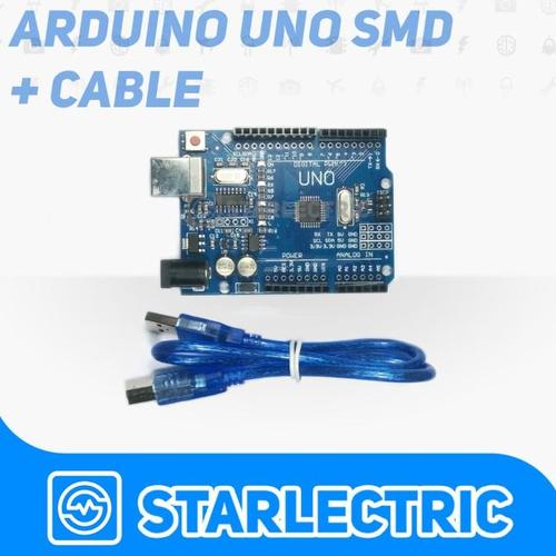 Jual UNO R3 WITH CABLE - UNO COMPLATIBLE ATMEGA328P DENGAN KABEL SMD ...