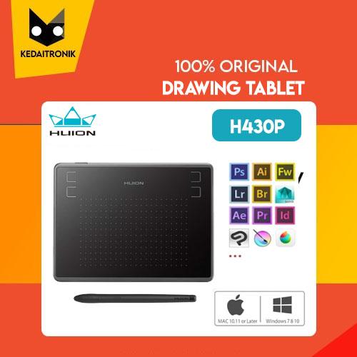 Jual Huion Inspiroy H430P Drawing and Tablet Graphics With Tablet ...