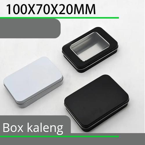 Jual box kotak kaleng mini sedang universal - Hitam - Kota Bandung ...