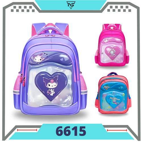Jual Tas Sekolah Anak Perempuan Tk - Paud Karakter Gambar Kuromi Ransel Ngaji Anak Cewek Keren ...