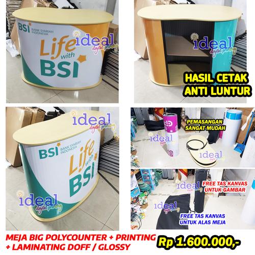 Jual Meja Big Polycounter poly counter pameran spg mall pameran ...