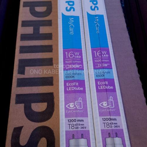 Jual Phillips TL Led Ecofit 16w Lampu TL Tube T8 Philips LED 16w/16watt ...