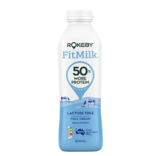 Jual Rokeby Farms Fit Milk Lactose Free Fresh Milk Full Cream (900ml ...