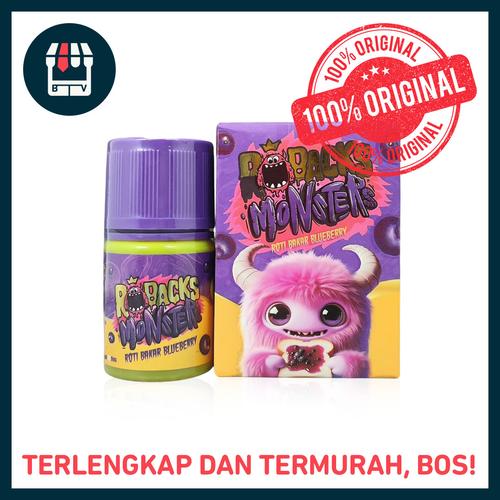 Promo ROBACKS MONSTER ROTI BAKAR BLUEBERRY RO BACKS BLUEBERRY 60ML ...