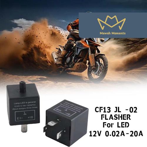 Jual Relay 3 Kaki Flasher Sein Led -Relay Motor/Relay 12 Volt/Relay ...