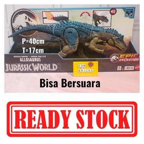 Jual Mattel Jurassic World Ruthless Rampage Allosaurus - Jakarta Utara ...