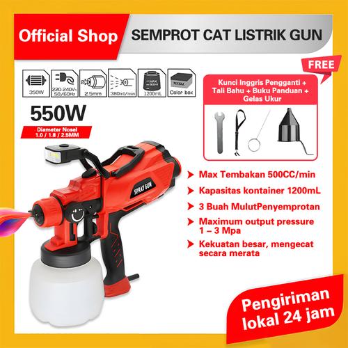 Promo Electric Spray ALAT Cordless LED 550W semprot cat listrik ALAT ...