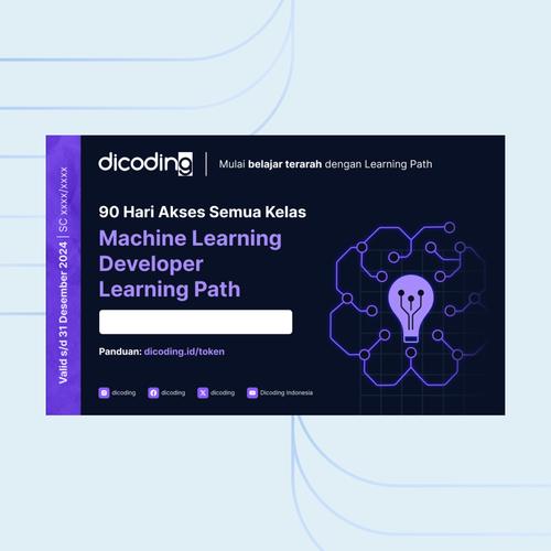 Jual Langganan Learning Path Machine Learning Developer - Kota Bandung - Dicoding Indonesia ...