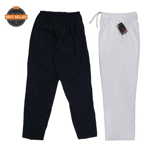Jual Celana Training Polos Hitam Track Pants Gym Pria Wanita Bravia ...