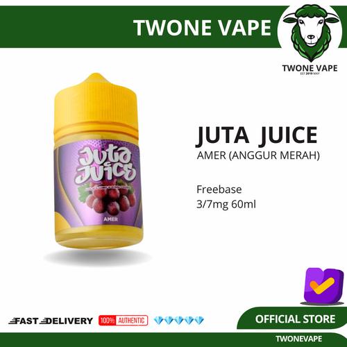 Jual Liquid Juta Juice Amer Anggur Merah 100ML by RSR Brew 100% ...