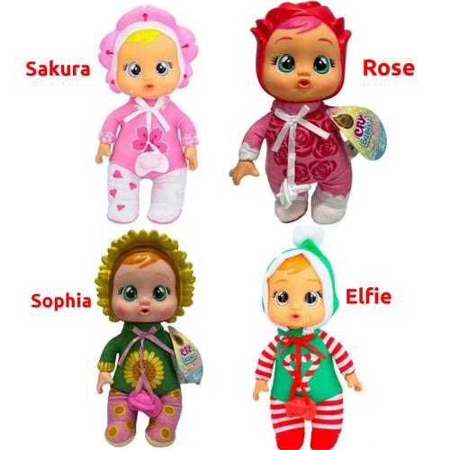 Jual Mainan Boneka Anak Cry Babies Tiny Cuddle (Animal Cloth) Bisa ...