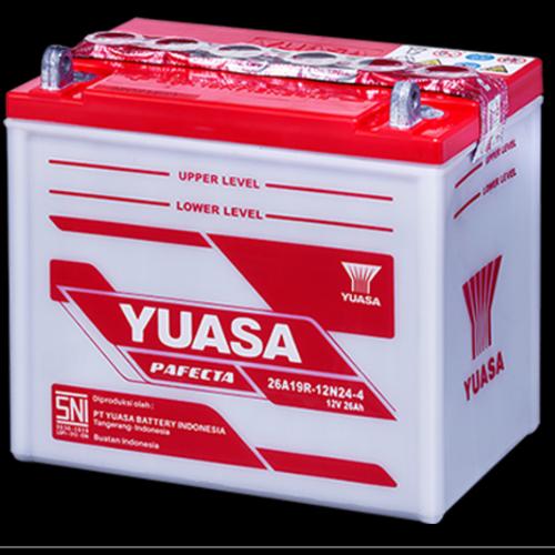Jual Yuasa Pafecta 12N24-4 Accu Aki Mobil Basah 12 Volt 26 Ampere Ah ...