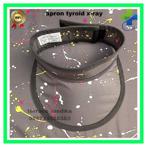 Jual APRON TYROID X-RAY 0,5mmpb / apron tiroid penyangga leher x-ray ...