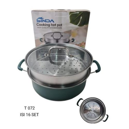Promo Panci Steamer/ Panci pengukus lubang besar kukus Stainless Steel ...