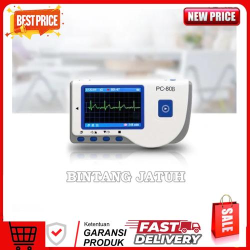 Jual Handheld Electrocardiogram ECG Monitor PC-80B EKG ...
