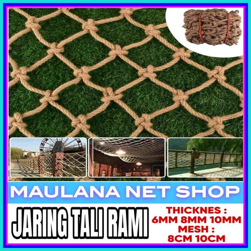 Jual Jaring Pengaman Tali Rami, Jaring Panjat untuk Anak-anak Luar ...