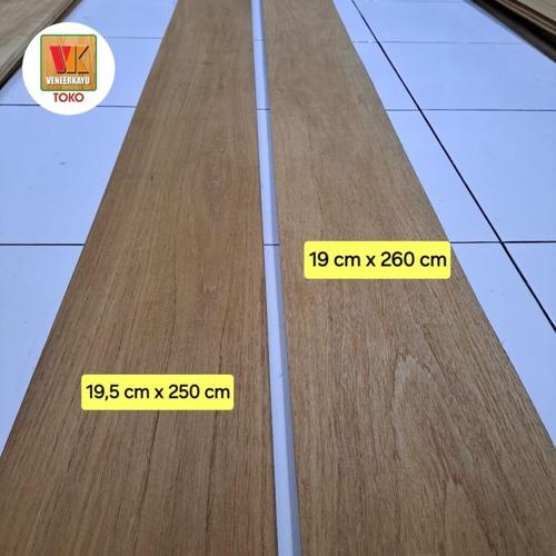 Jual Veneer kayu jati kembang asli - 14 cm x 260 cm - Kab. Tangerang ...