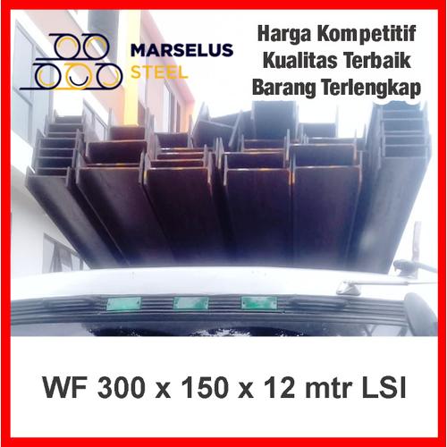 Jual WF 300 x 150 x 12 meter Besi IWF 300 Wide Flange Beams Lautan ...