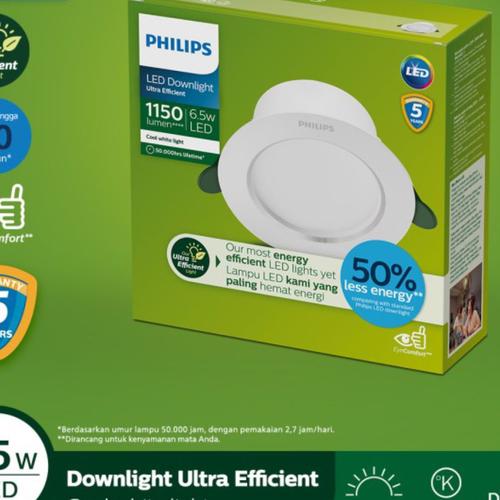 Jual Philips diamond led ultra led panel 2w 2,2w 4,8w 6,5w inbow plafon ...