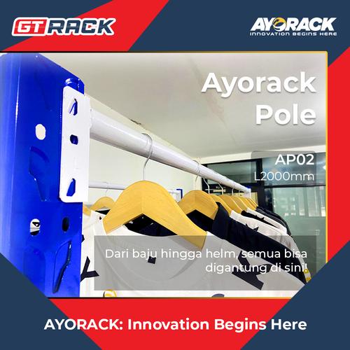 Promo AYORACK POLE AP20 EXTRA ACCESSORIES RAK GUDANG - BEAM BULAT 2 ...