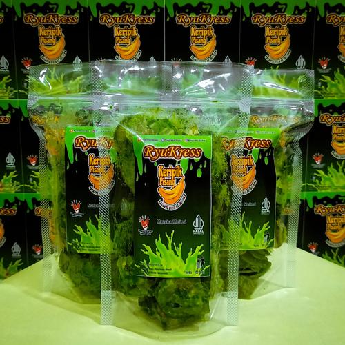 Jual Keripik Pisang Macha Lumer Banana Matcha Melted Kemasan Pouch ...
