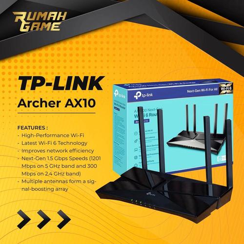 Jual TP-Link AX1500 Next Gen Wi-Fi 6 Router Archer AX10 Wireless Router ...
