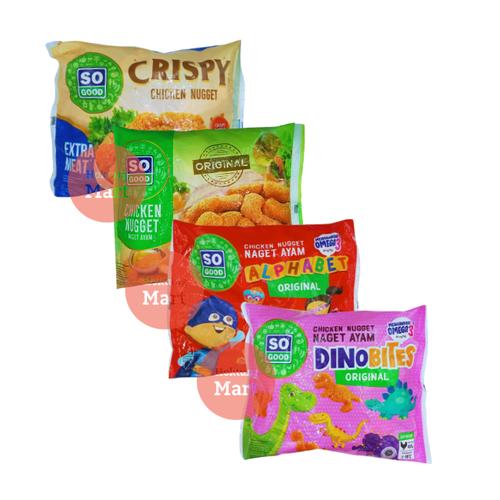 Jual SoGood Nugget All Varian Ayam Crispy /Original /Dino /Alphabet ...