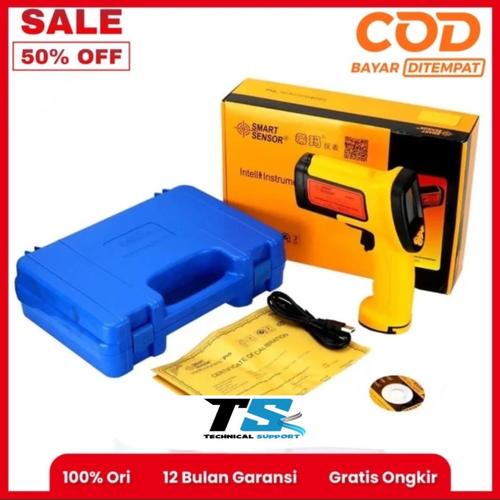 Jual Infrared Thermometer Sertifikat Kalibrasi Smart Sensor AS862A Gun ...