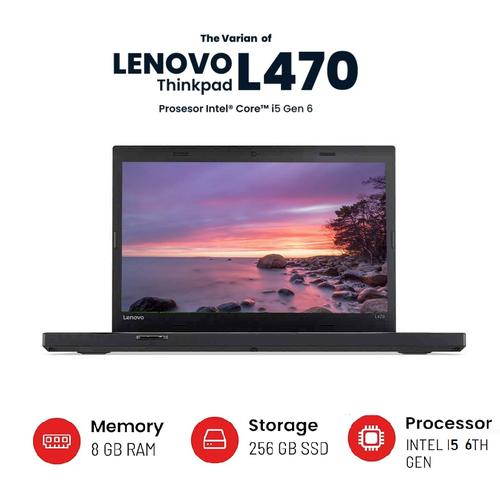 Jual BIG SALE!!Laptop lenovo L470 core i5 Gen 6 RAM 8GB/512 SSD - L470 ...