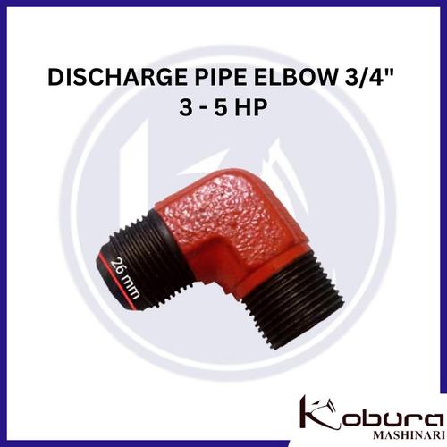 Jual Discharge Pipe Elbow 3 - 5 HP SHARK Ukuran 3/4 INCH Besi Cor ...