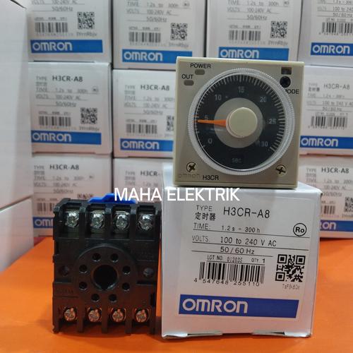 Jual timer omron h3cr a8 original 220vac 8pin - Jakarta Barat - maha ...