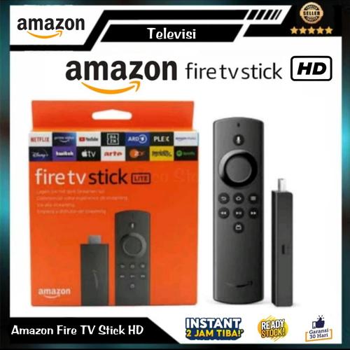 Jual Amazon Firestick Fire TV Stick Lite Full HD 4K Alexa Voice Remote ...