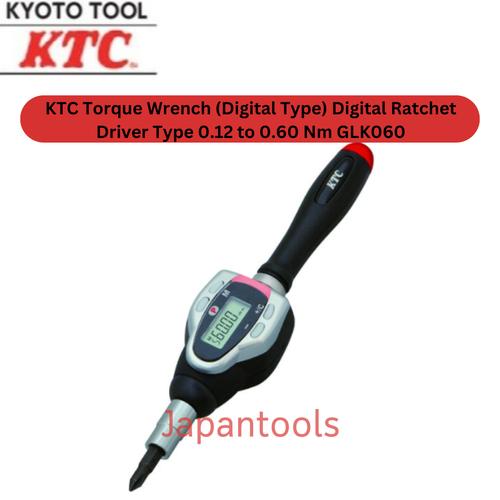 Jual KTC Torque Wrench (Digital Type) Digital Ratchet Driver Type 0.12 to 0.60 Nm GLK060 - Kab ...