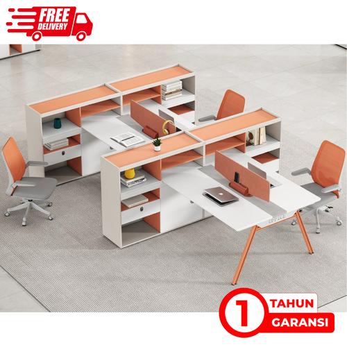Jual AISMA Meja Kantor Modern MZ513 / Office Desk / Meja Kerja ...