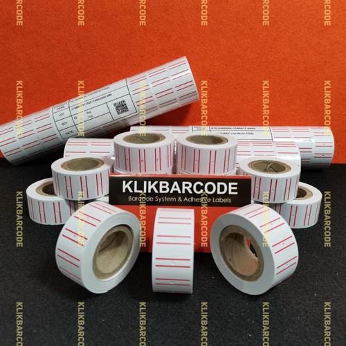 Jual KERTAS LABEL HARGA JOYKO 1 BARIS SATO SAMARK JOYKO MX5500 REFILL ...