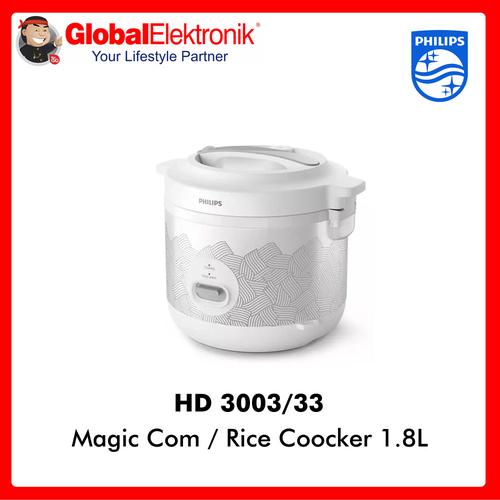 Jual Rice Cooker Philips Rice Cooker 1000 Series HD3003/33 1.8 Liter ...